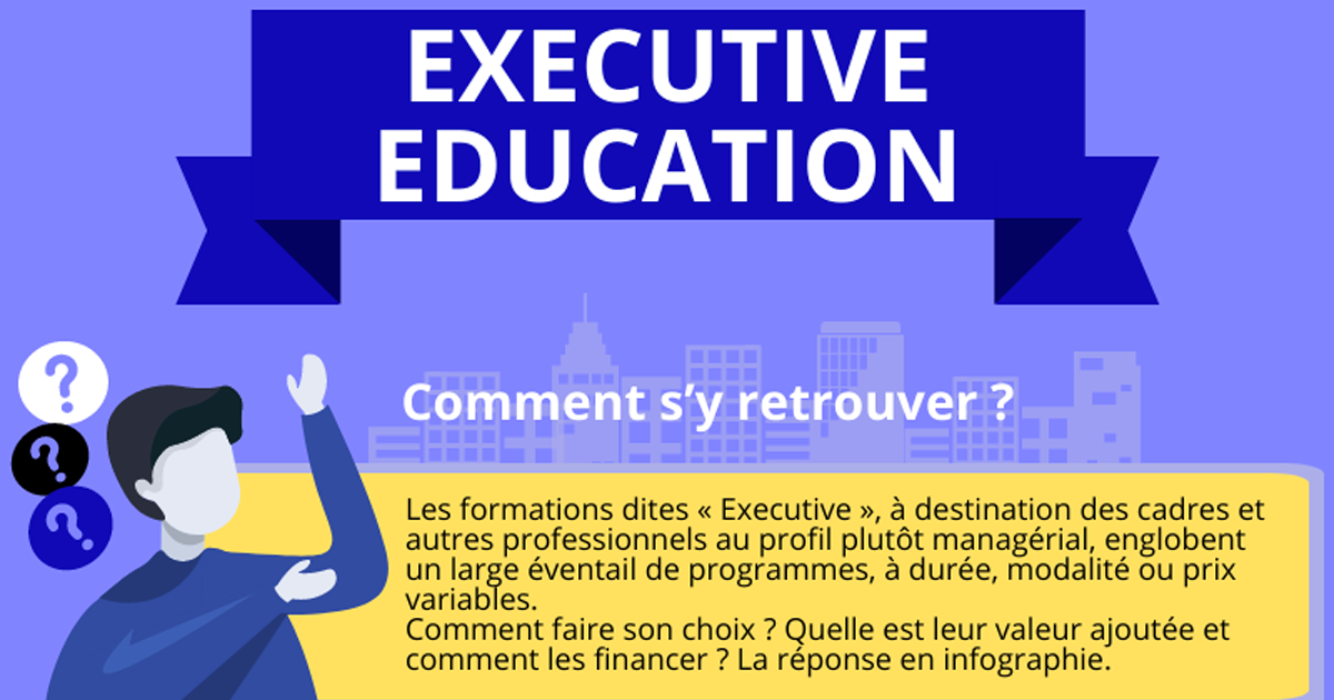 Executive Education : définition et cursus en infographie – Base Lunaire